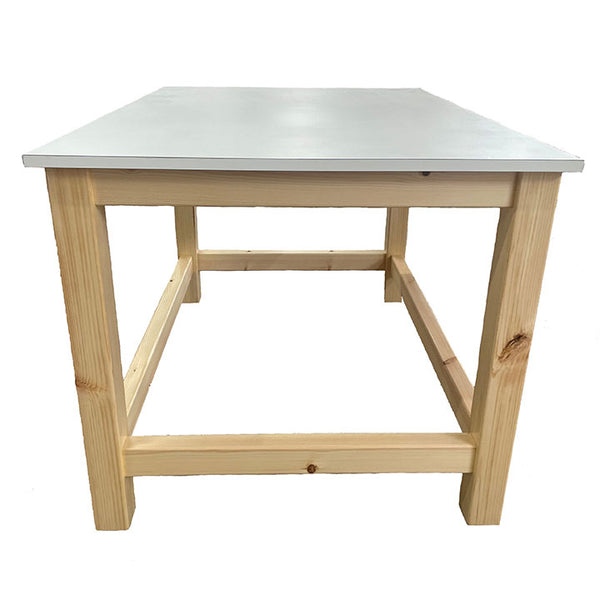 Potterycrafts Clay Wedging/Work Wooden Bench