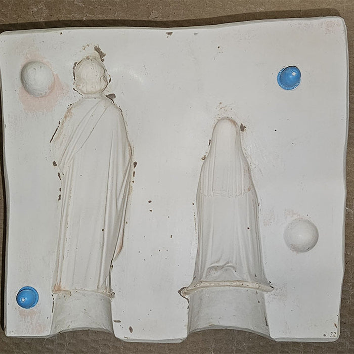 Potterycrafts Virgin Mary and Joseph Plaster Mould